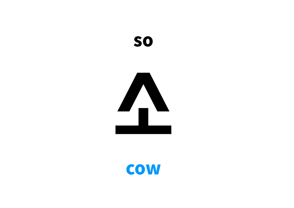 Cow in Korean: 소's meaning and pronunciation